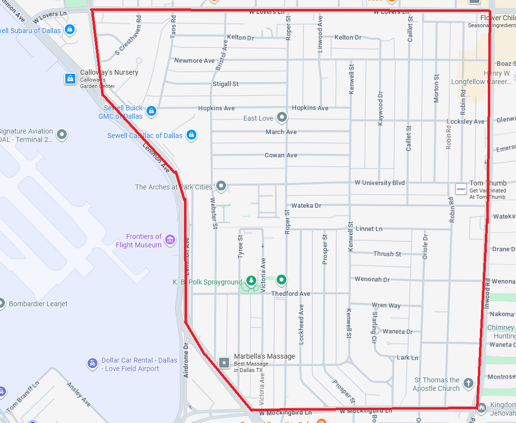 West Inwood Neighborhood Association | Extended Neighborhood Patrol